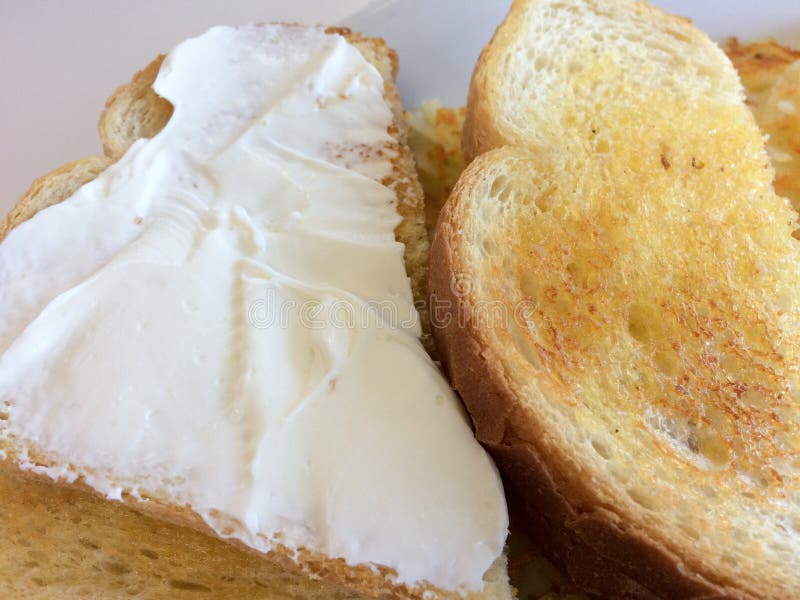 Classic American Breakfast Egg Bacon Sausage Toast Stock Photo - Image ...