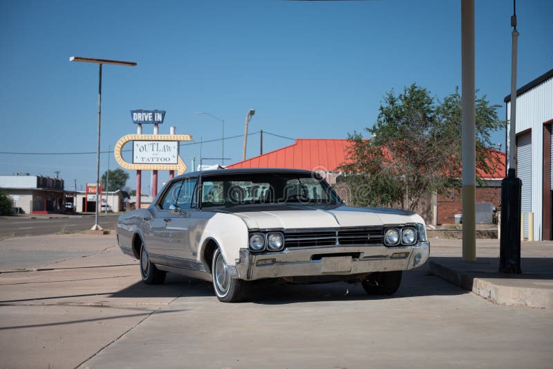 Classic American Car Oldsmobile Delta 88 Editorial Stock Image ...