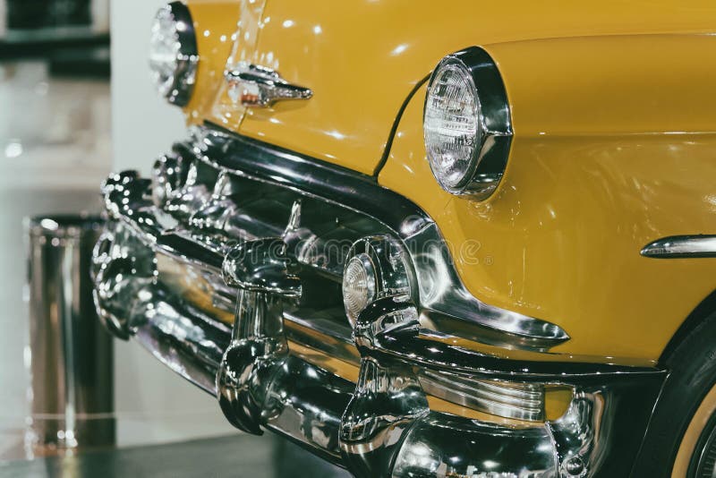 Classic Car Bumper stock photo. Image of vintage, belair - 3285326