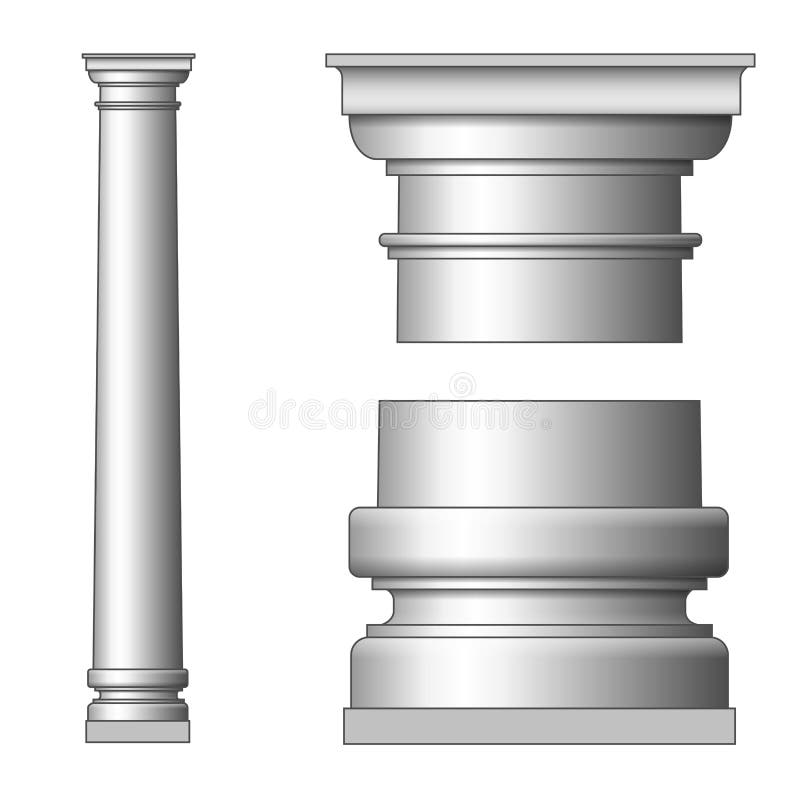 Classic Ancient Roman Border Stock Vector - Illustration of ceramic ...