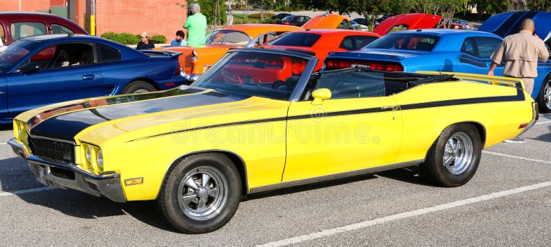 Classic Antique Oldsmobile Muscle Car Editorial Photo - Image of ...