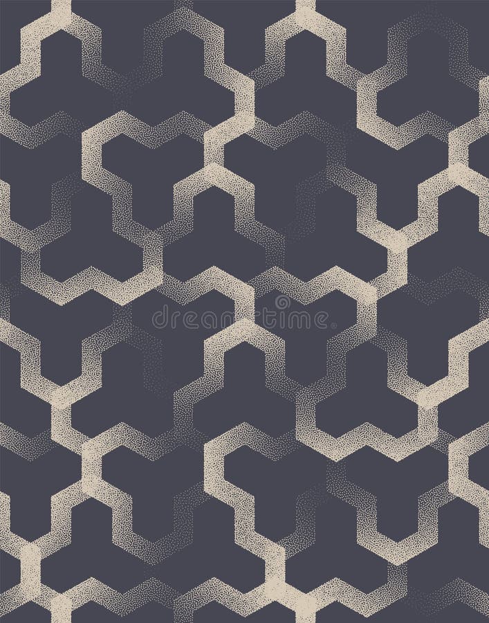 Modern Arabian Lattice Seamless Pattern Vector Dot Work Abstract ...