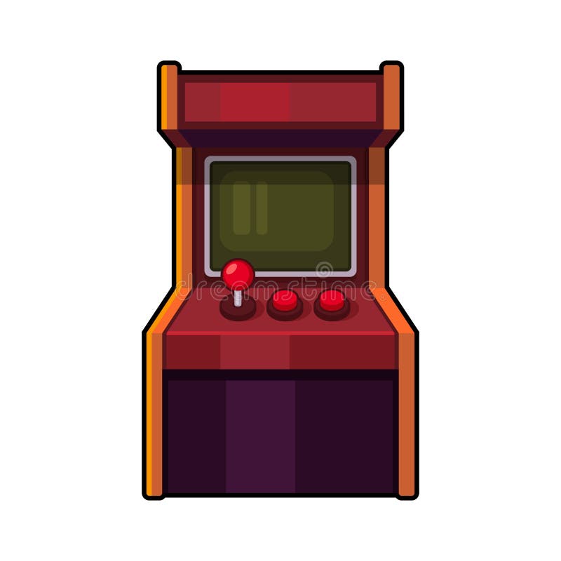 Arcade Machine Drawing