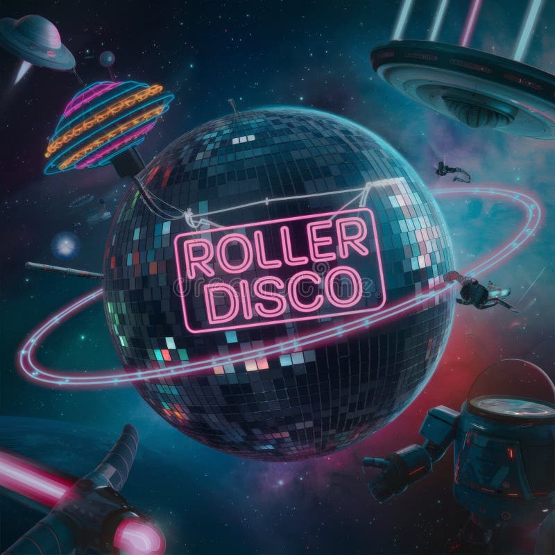 Classic Arcade with Players Pulled into Games, Dynamic Perspective ...