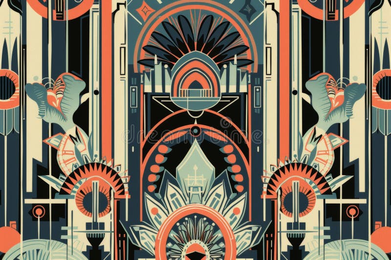 Classic Art Deco Motifs Reinterpreted for Contemporary Design Projects ...