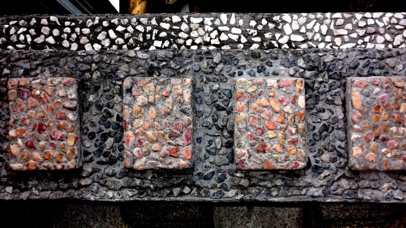 Classic Art Paste Stone, Various Small Stone Materials, Pasted with ...