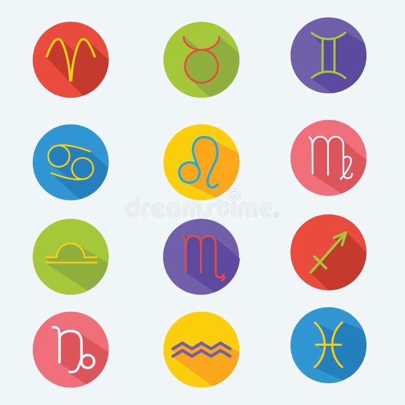 Vector Collection Zodiac Signs Stock Illustrations 4 476 Vector