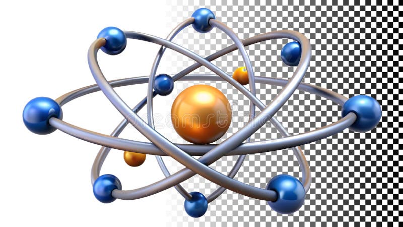 Atom Model, Science, Physics, and Nuclear Energy Symbol Png Transparent ...