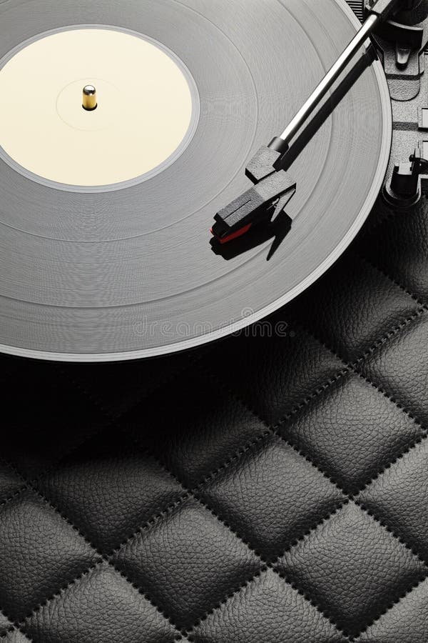 Classic Audio Equipment - Vinyl Record Player Stock Image - Image of ...