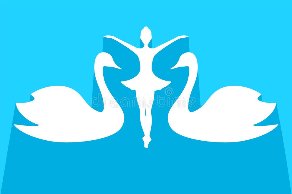 Classic ballet symbol stock vector. Illustration of silhouette - 72425180