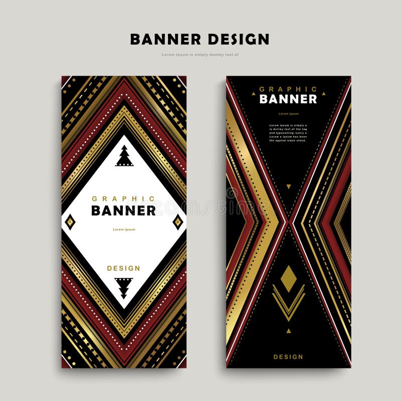 Classic banner template stock vector. Illustration of idea - 74636181