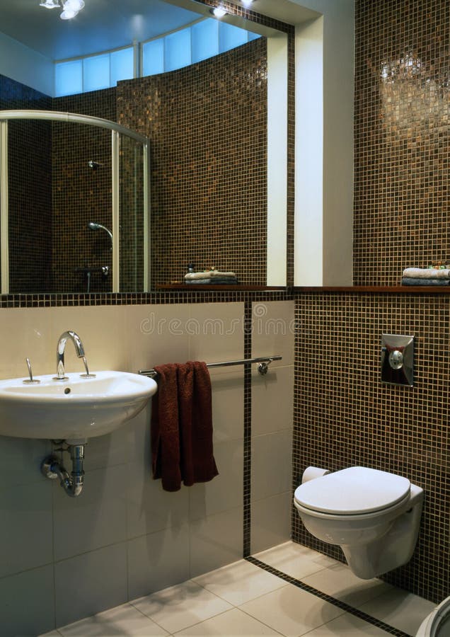 Classic bathroom stock photo. Image of towel, design, bath - 3331012