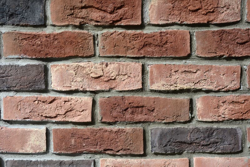 Classic Beautiful Textured Brick Wall. Stock Photo - Image of ...