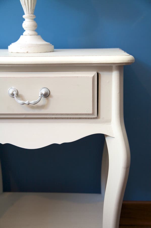 Classic bedside table stock photo. Image of detail, house - 10450872