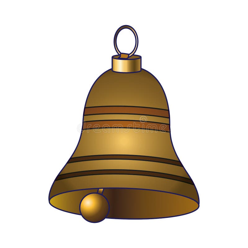 Classic Bell Icon, Colorful Design Stock Vector - Illustration of ...