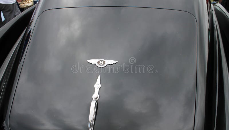 Bentley Continental Rear Badge Stock Photos - Free & Royalty-Free Stock ...