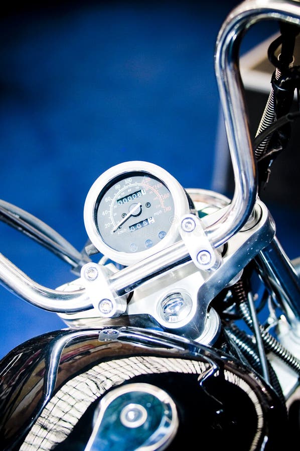 Classic bike speedometer stock photo. Image of indicator - 8927848