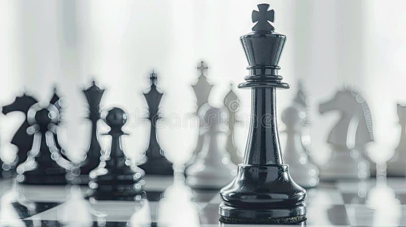 Checkmated Symphony: a Dance of Kings and Queens on the Board Stock ...