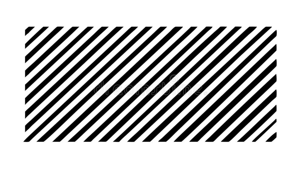 Classic Black and White Diagonal Stripe Pattern, Vector Design ...