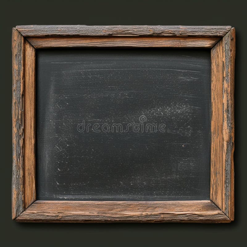 Classic Blackboard Wooden Frame, Timeless Simplicity for Educational ...