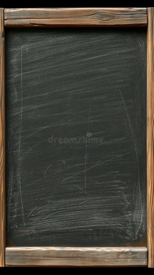 Classic Blackboard Wooden Frame, Timeless Simplicity for Educational ...