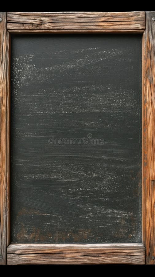 Classic Blackboard Wooden Frame, Timeless Simplicity for Educational ...