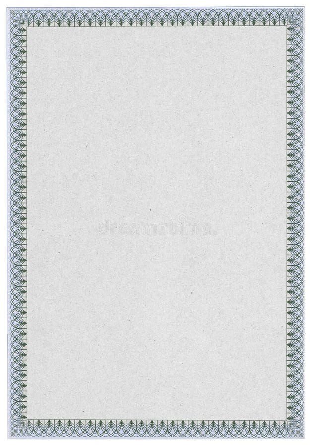 Certification border stock illustration. Illustration of award - 8642545