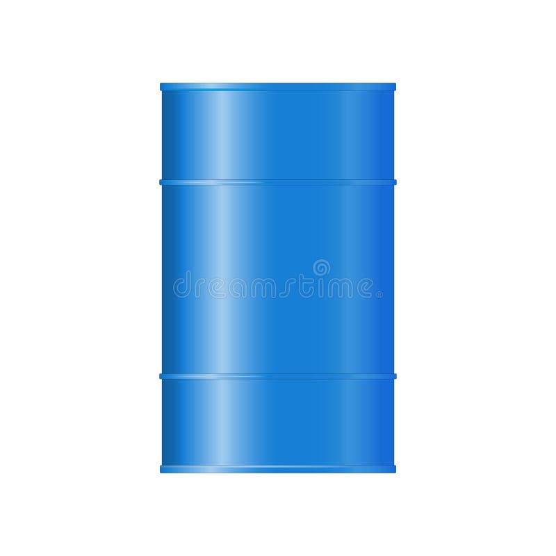 Classic Blue Barrel for Transportation and Storage of Petroleum ...