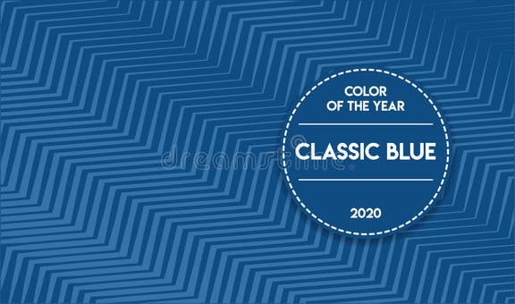 Classic Blue Color Sample. Vector Stock Vector - Illustration of design ...