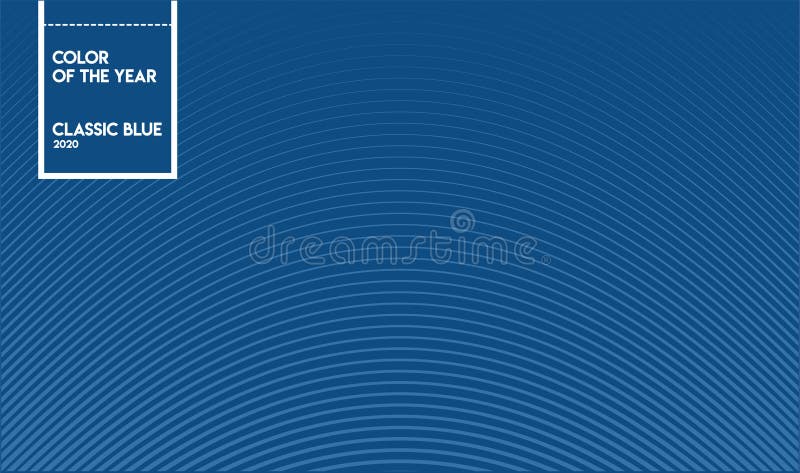 Classic Blue Color Sample. Vector Stock Vector - Illustration of decor ...