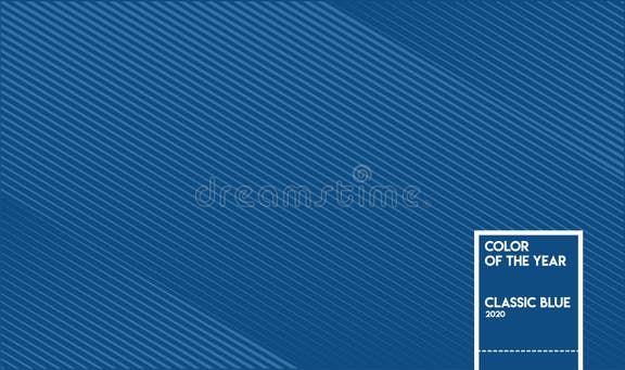 Classic Blue Color Sample. Vector Stock Vector - Illustration of frame ...