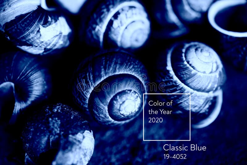 Classic Blue. Color of the Year 2020 Editorial Photography - Image of ...