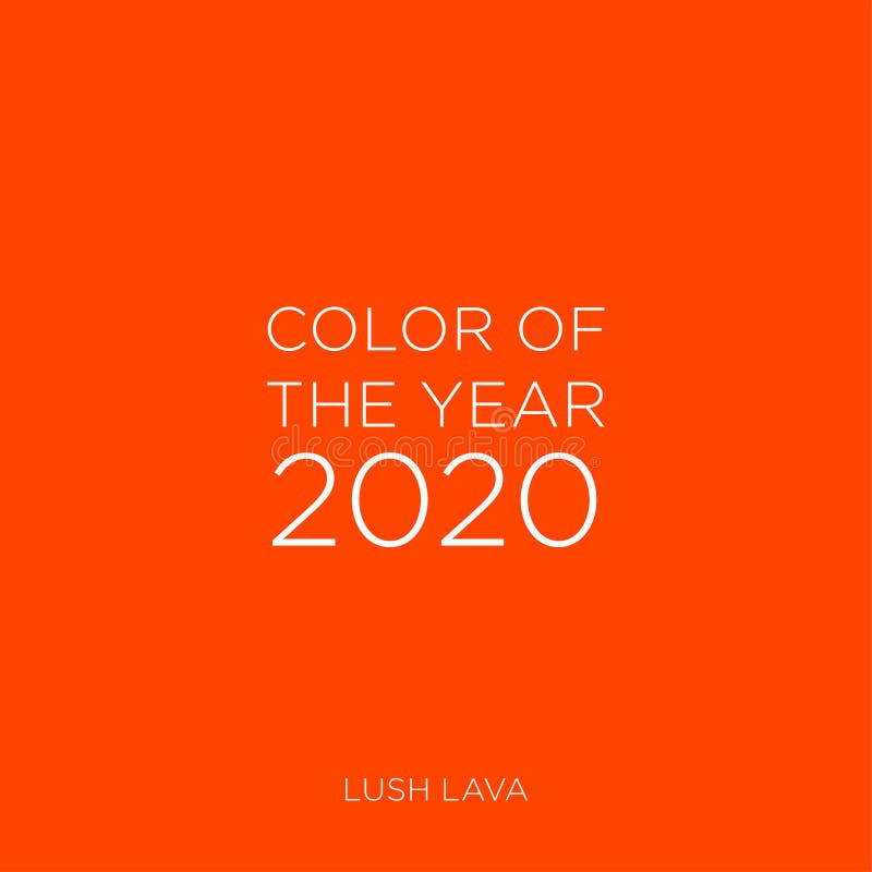Classic Blue. Color of the Year 2020 Stock Illustration - Illustration ...