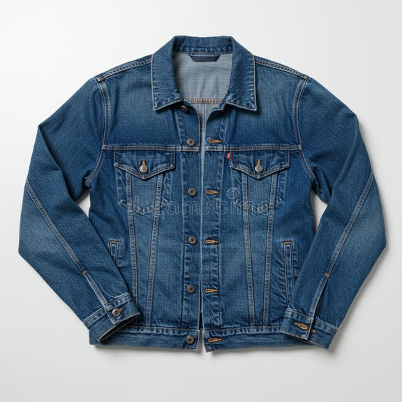 Denim Front Button Jacket Stock Illustrations – 800 Denim Front Button Jacket Stock ...