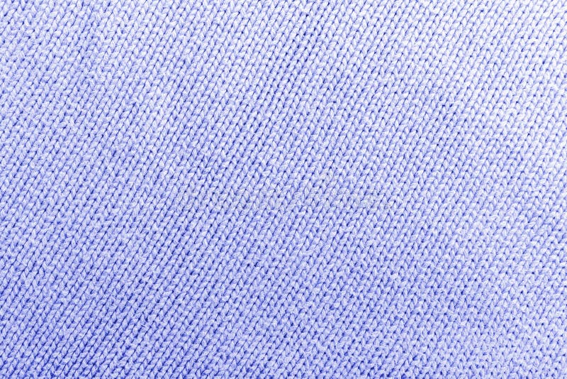 Classic Blue Knitted Fabric Wool Texture for Background. Close Up of ...