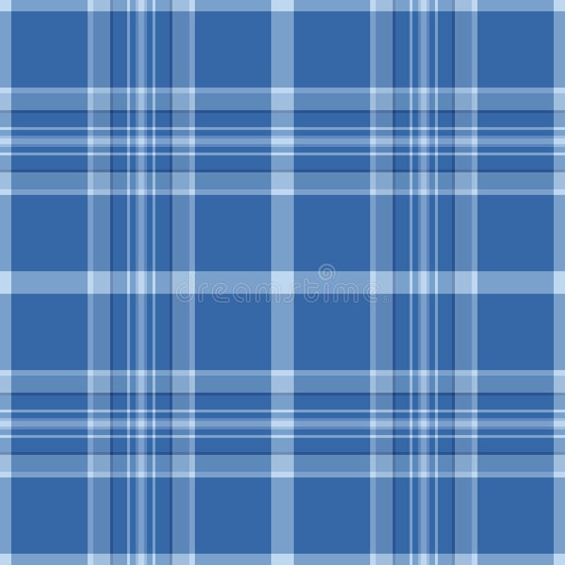 Classic Blue Plaid Pattern. Seamless Texture Ideal for Textile Design ...