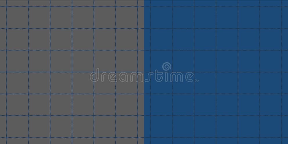 Classic Blue Square Grid Paper. Blue Grey Dotted Line Cage Pattern Set ...