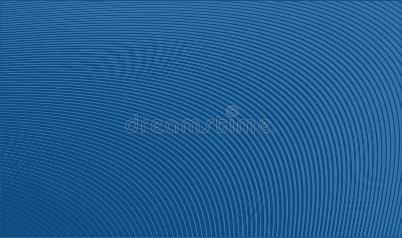 Classic Blue Trendy Color Background with Stripes. Vector Illustration ...