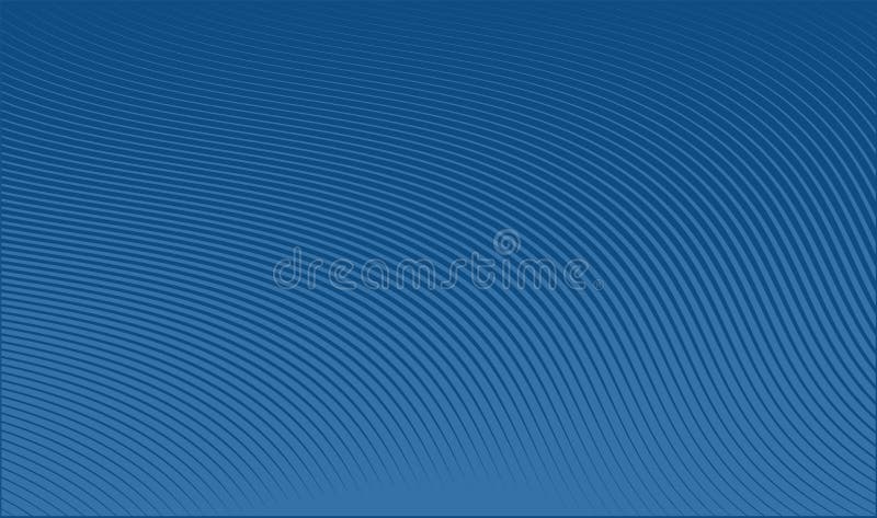 Classic Blue Trendy Color Background with Stripes. Vector Illustration ...