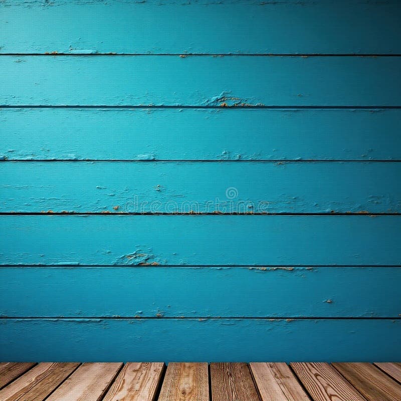 Classic Blue Wallpaper Backdrop, Rustic Wood Planks , Wallpaper ...
