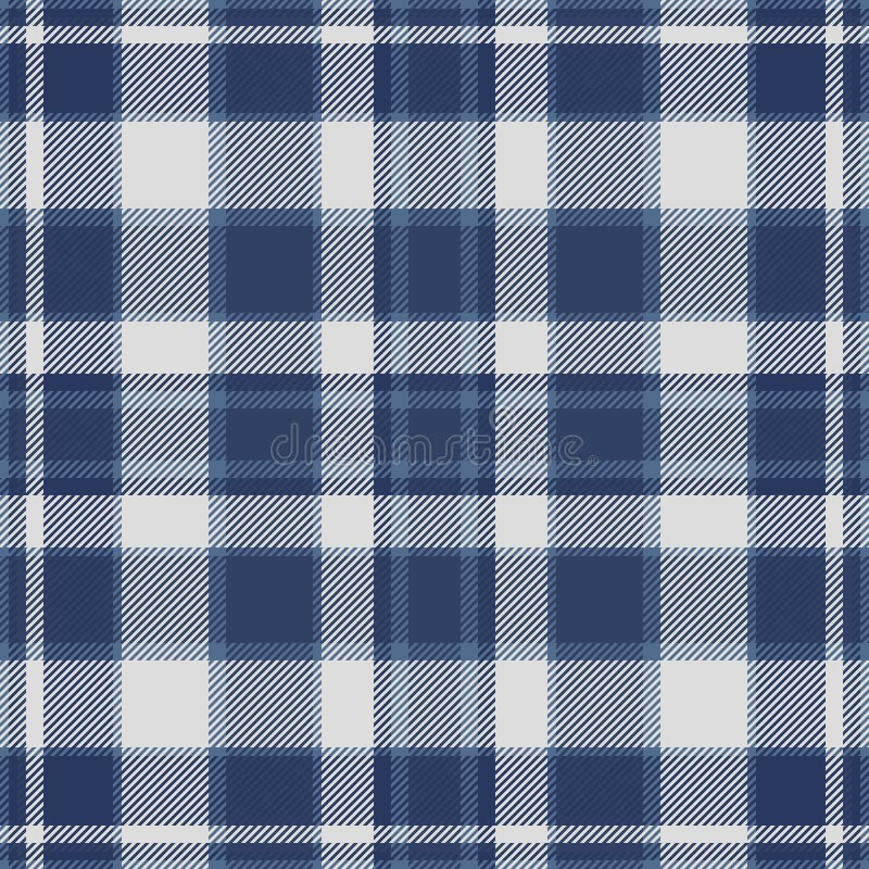 Classic Blue and White Plaid Pattern. Perfect for Textile Design ...