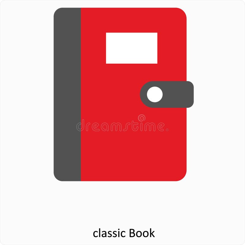 Classic Book stock vector. Illustration of vector, classic - 266286893