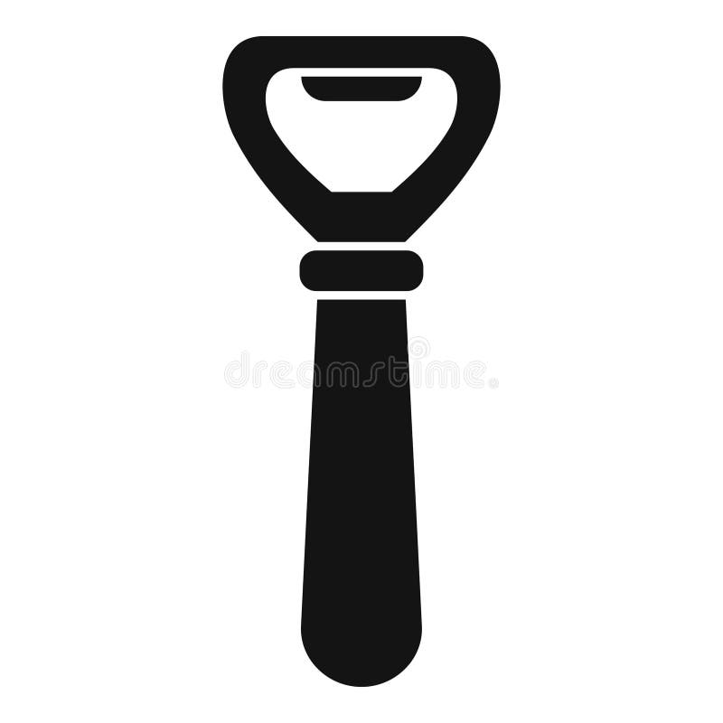 Classic Bottle Opener with Long Handle for Opening Bottles Stock ...
