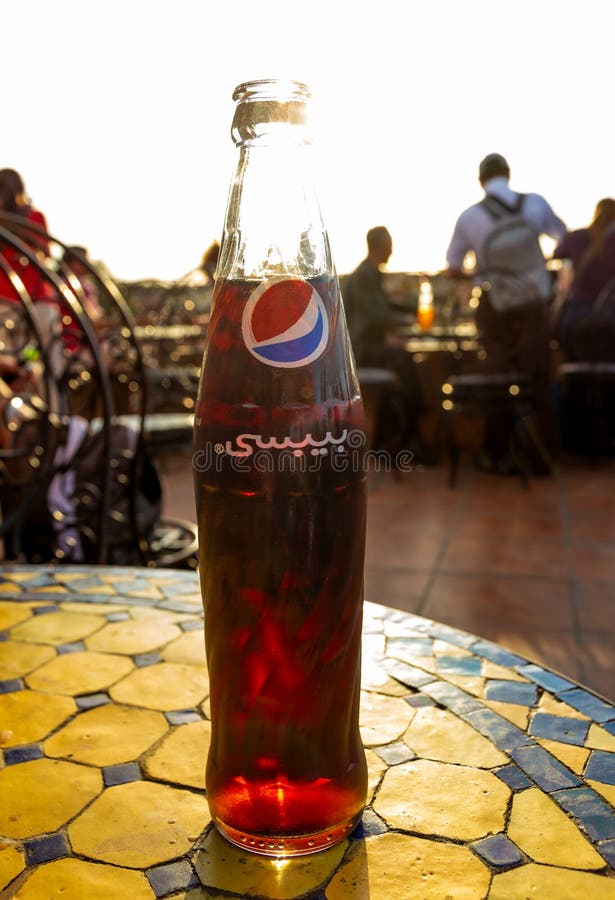 Arabic Pepsi Bottles editorial stock image. Image of glass - 18053989