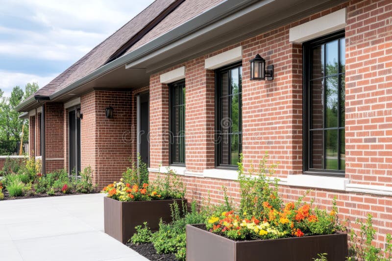 Classic Brick Texture for Architectural Facade, Construction, and ...