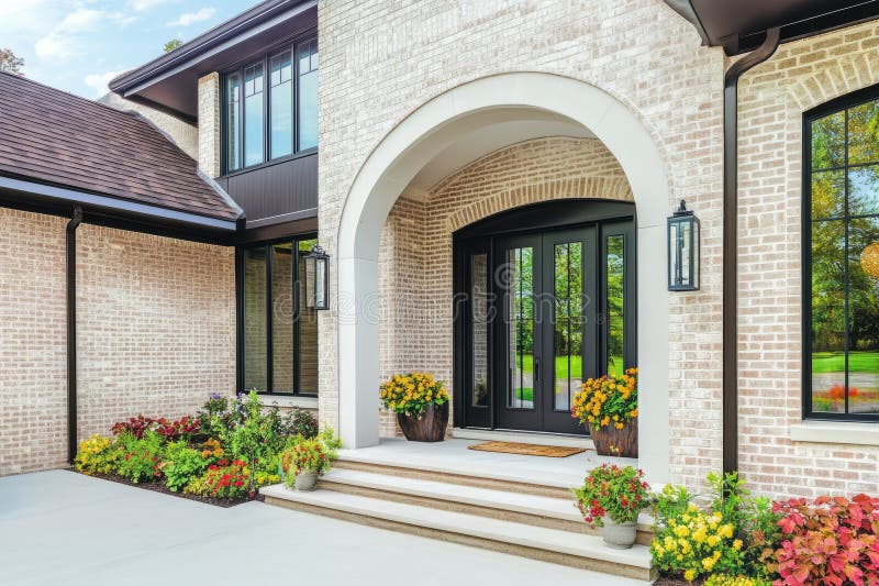 Classic Brick Texture for Architectural Facade, Construction, and ...