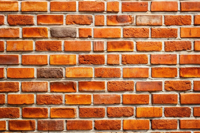 Classic Brick Wall Pattern with Realistic Textures and Earthy Red Tones ...