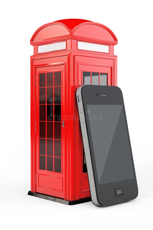 British Red Phone Booth Stock Illustrations – 861 British Red Phone ...