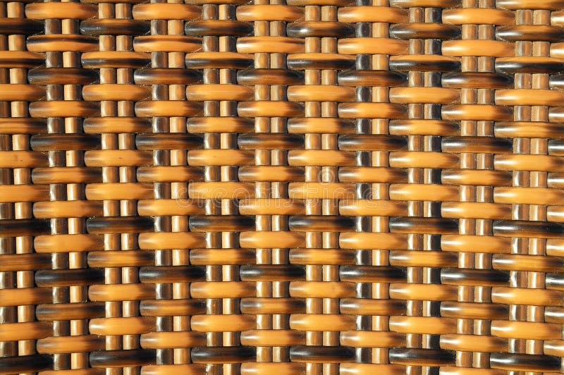 Brown Woven Rattan Background Pattern Texture Stock Image - Image of ...