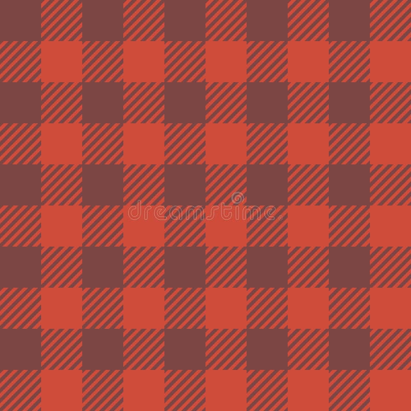 Classic Buffalo Plaid Lumberjack Ornament Seamless Pattern Background ...